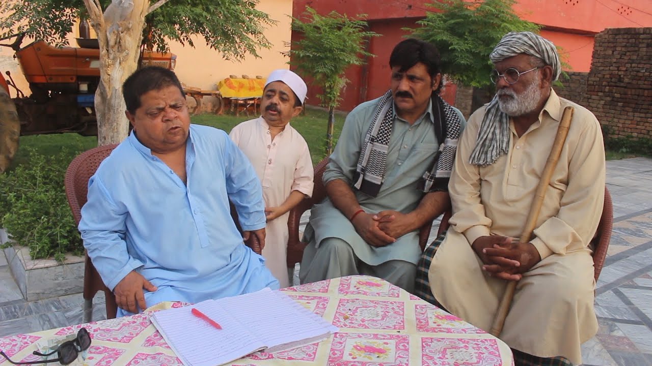 Pothwari Drama 2024 Top Funny videos QARZA MITHU KHAN Ka / Patwari ...