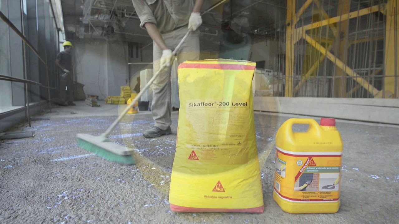 Sikafloor®-200 Level - YouTube