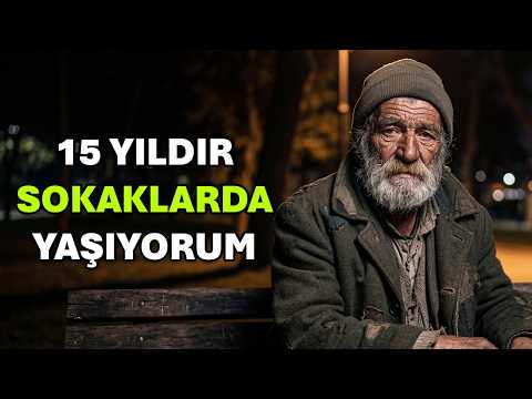 77 yaşındayım... 15 Yıldır Sokaklarda Yaşıyorum