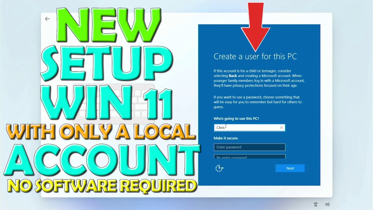 November 2024: Setup Windows 11 Out of the Box With A Local Account ...
