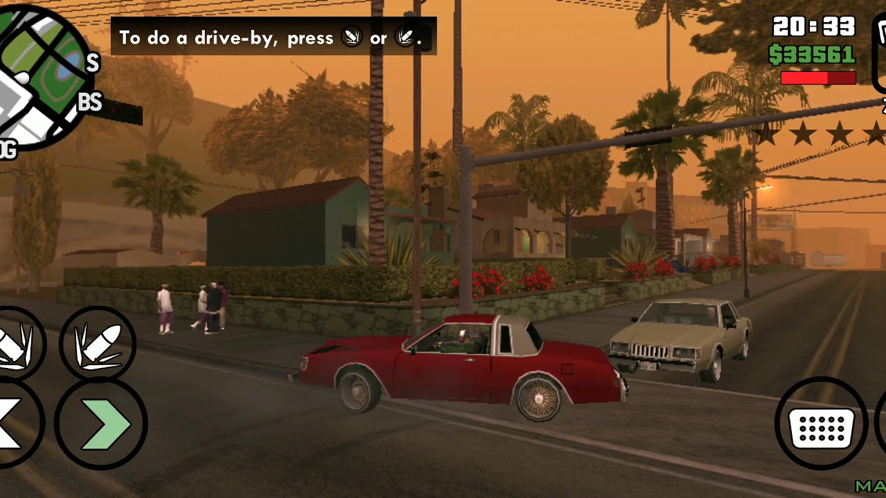 GRAND THEFT AUTO san andreas -Mobile gameplay | San andreas Mobile ...