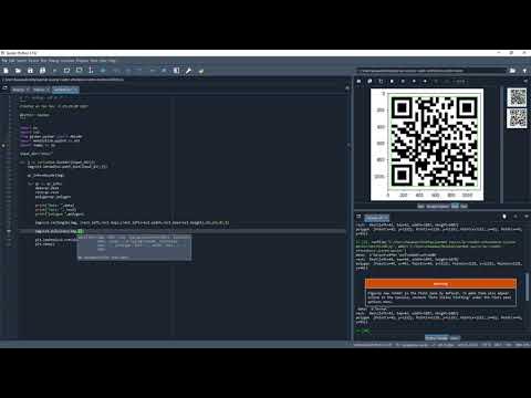 Python ile Resim Üzerinden QR Kod Okuma İşlemi - YouTube