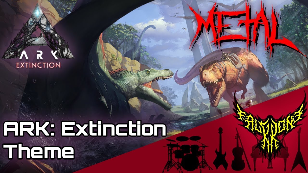 ARK: Extinction Main Theme 【Intense Symphonic Metal Cover】 - YouTube