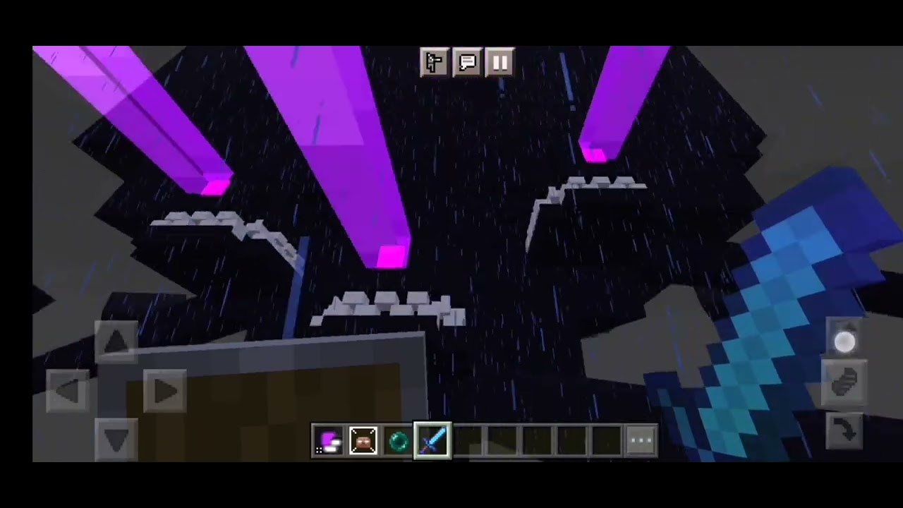 Minecraft. Weather Storm 😱 Майкрафт, Візер шторм та блискавка 🌩️ - YouTube