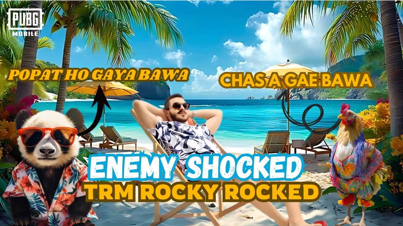 Story Of Killing | The Same Enemy 3 Times | Enemy Shocked | Trm Rocky Rocked | Pubg Mobile - YouTube