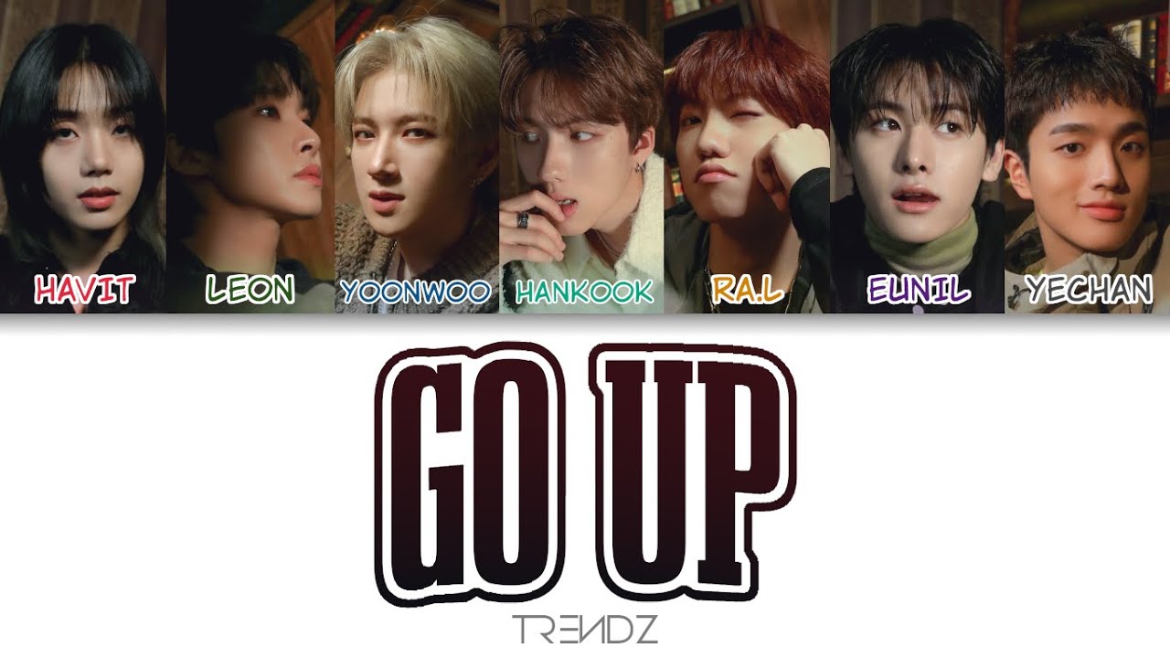 TRENDZ(트렌드지) - 위로위로 (Go Up) Color Coded Lyrics (han/rom/eng) - YouTube
