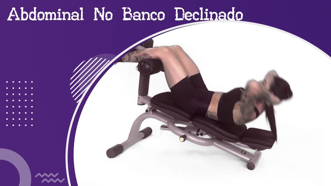 Abdominal No Banco Declinado - YouTube