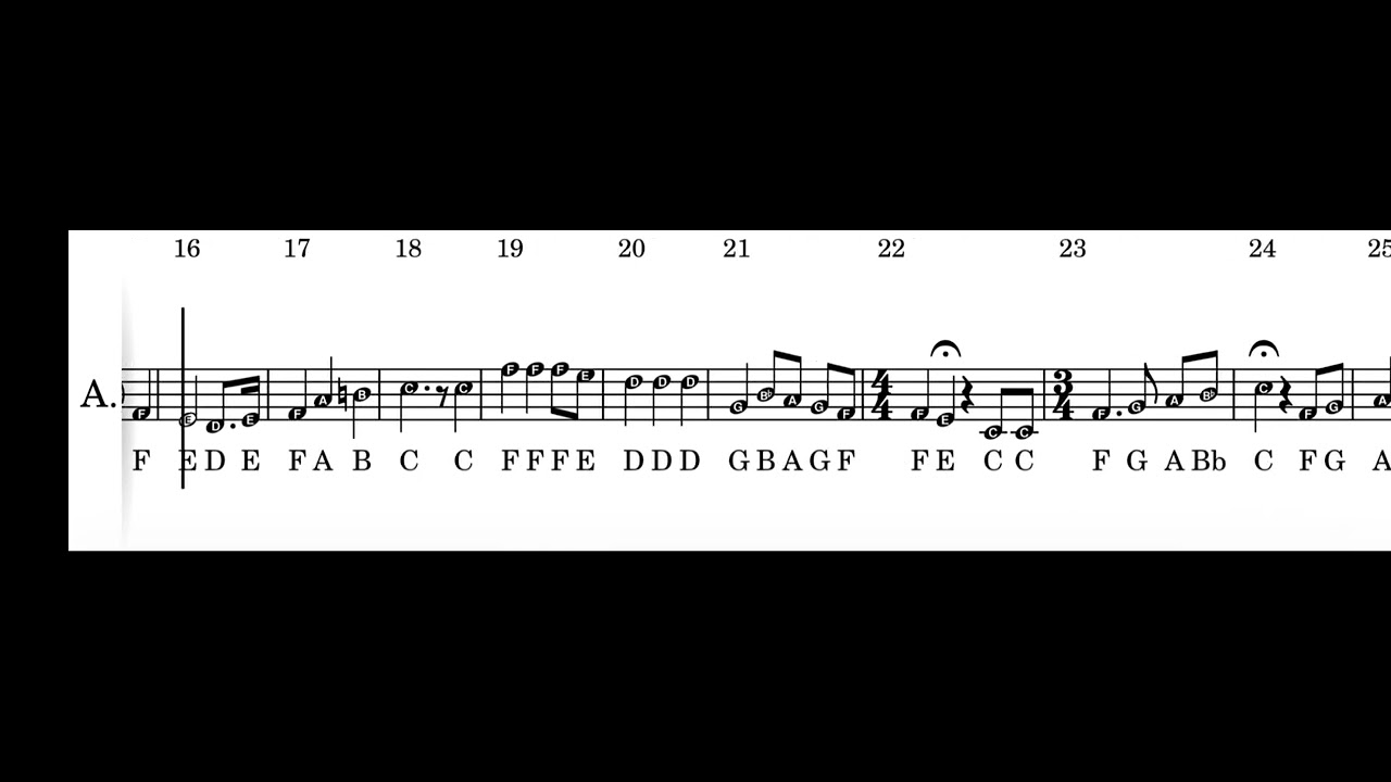 How to Play the U.S. National Anthem in Ab for Alto Saxophone arr. Ron ...