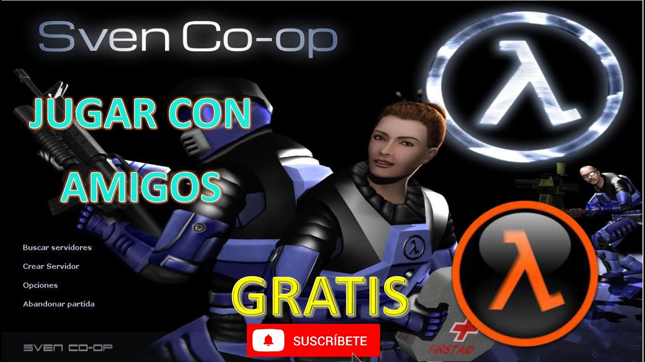 Como jugar SVEN CO-OP con amigos en STEAM 2024 - mapas HAFL LIFE (multijugador) - YouTube