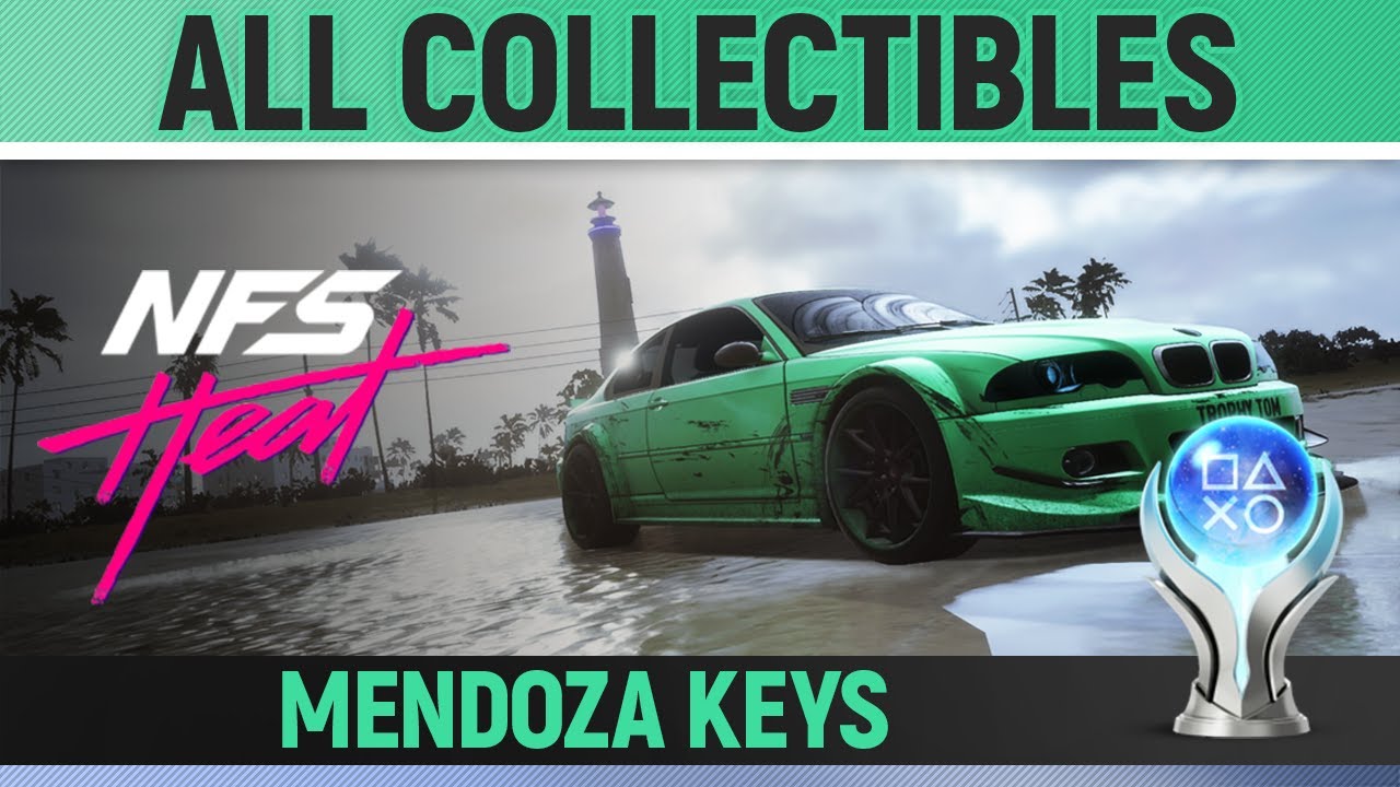 Need for Speed Heat - All Collectibles - Mendoza Keys 🏆 - Locations ...