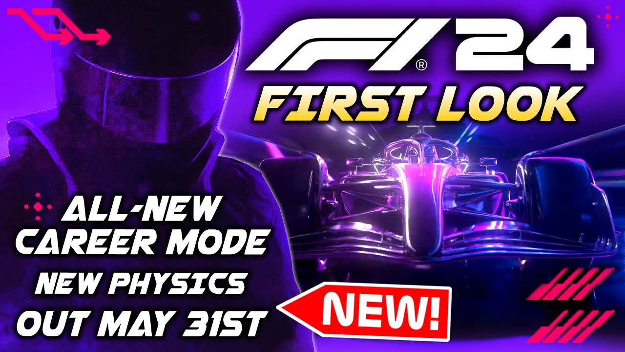 F1 24 Game: ALL NEW CAREER MODE! NEW PHYSICS SYSTEM! & More! - YouTube