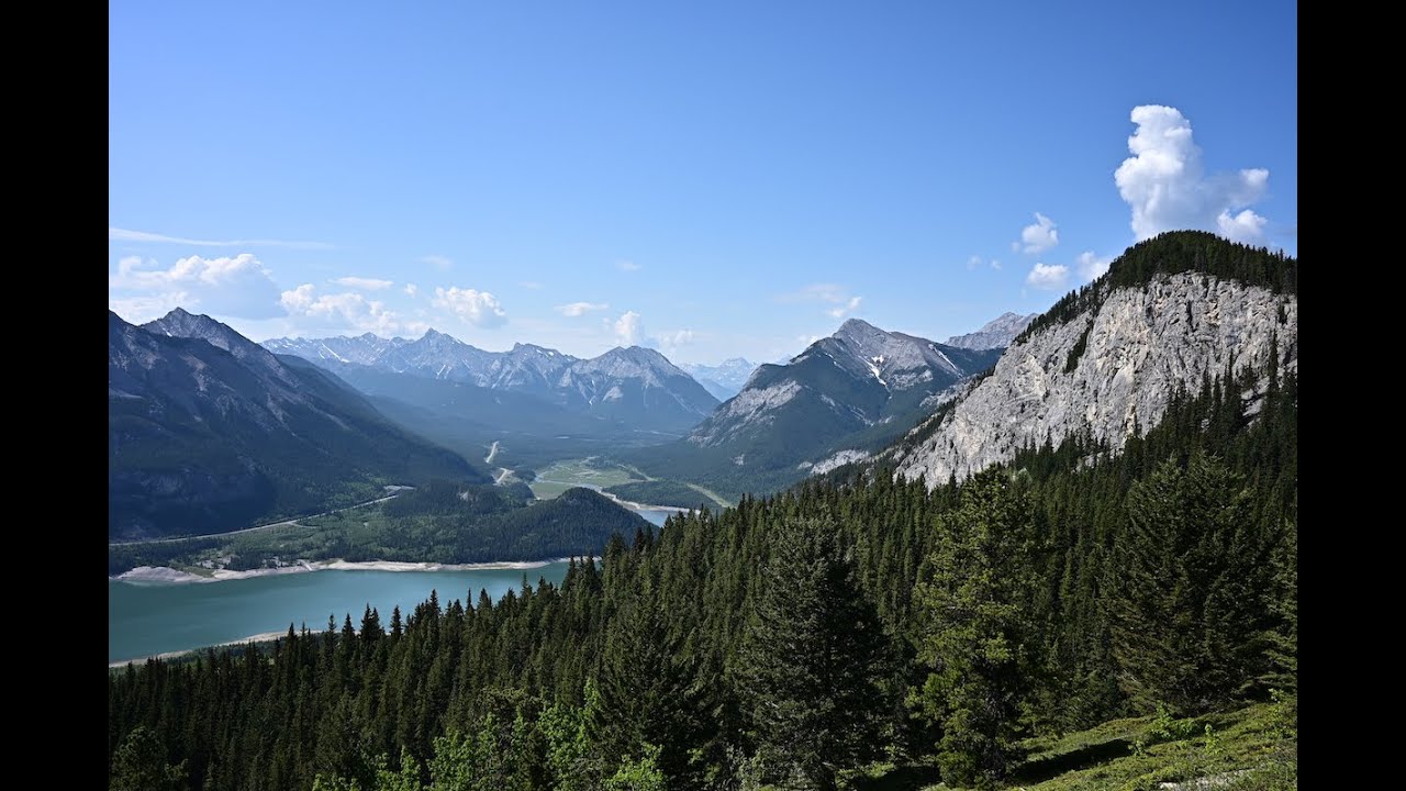 NORDIC WALKING: Prairie View Trail, Kananaskis, AB, Canada - YouTube