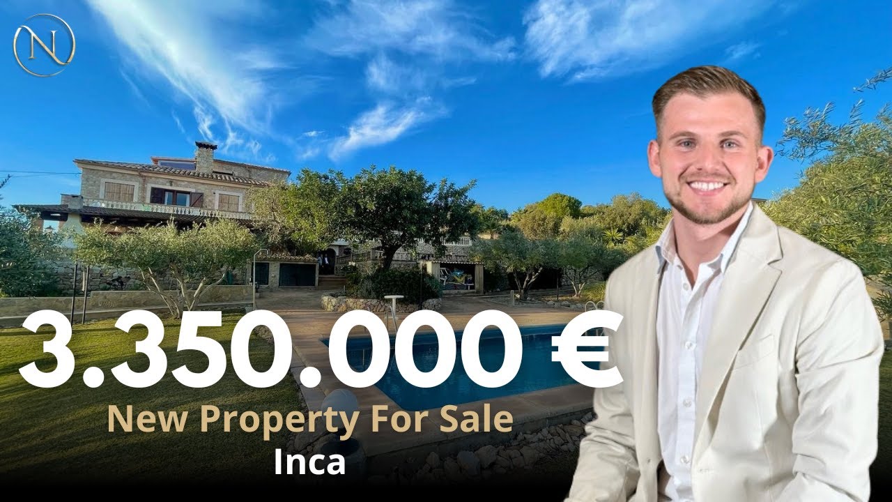 Magnificent Finca with vacation license and panoramic views in Inca ...