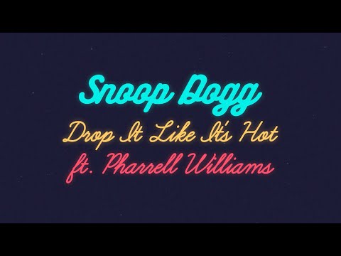 Snoop Dogg - Drop It Like It’s Hot | Motion Graphics