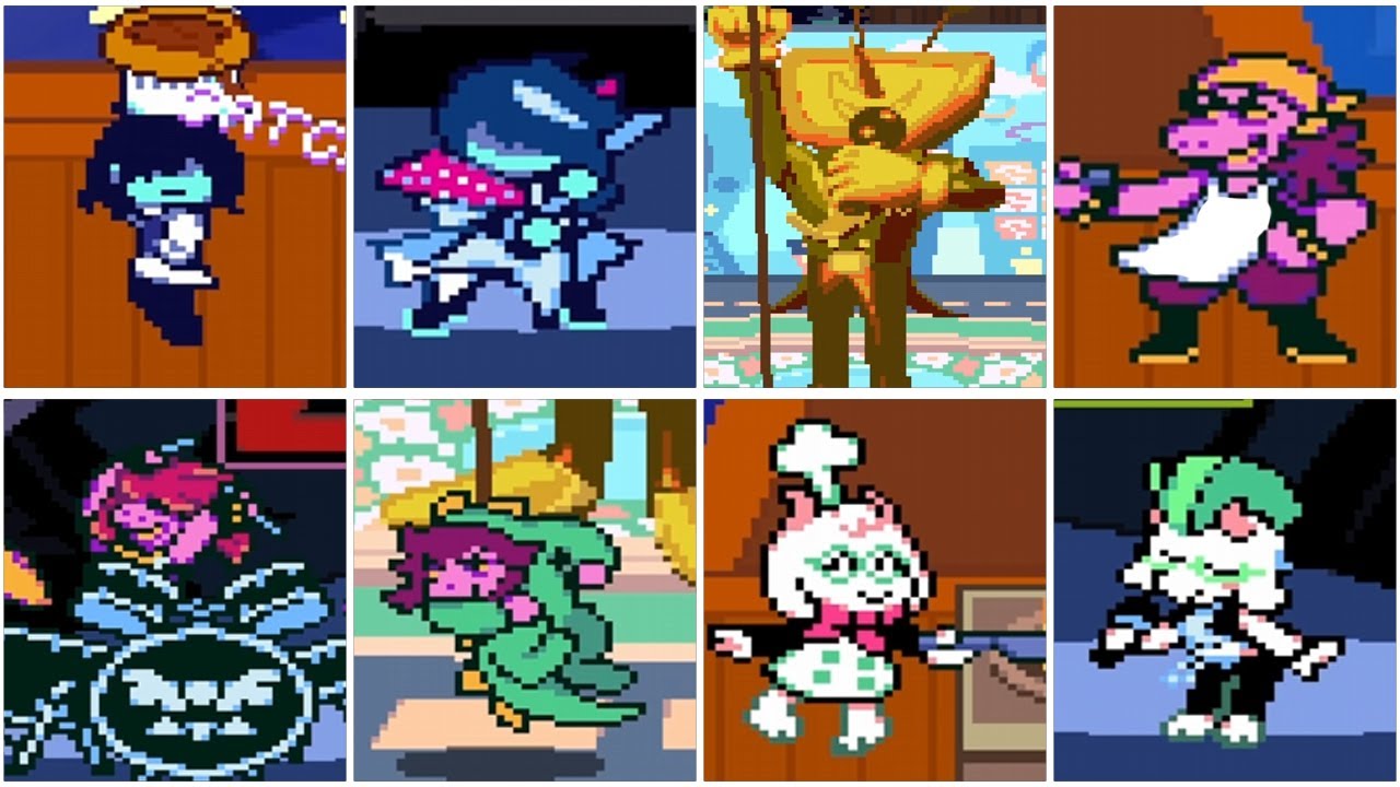 Deltarune Chapter 3 ALL Minigame Rank S + SECRET MINI GAME - YouTube