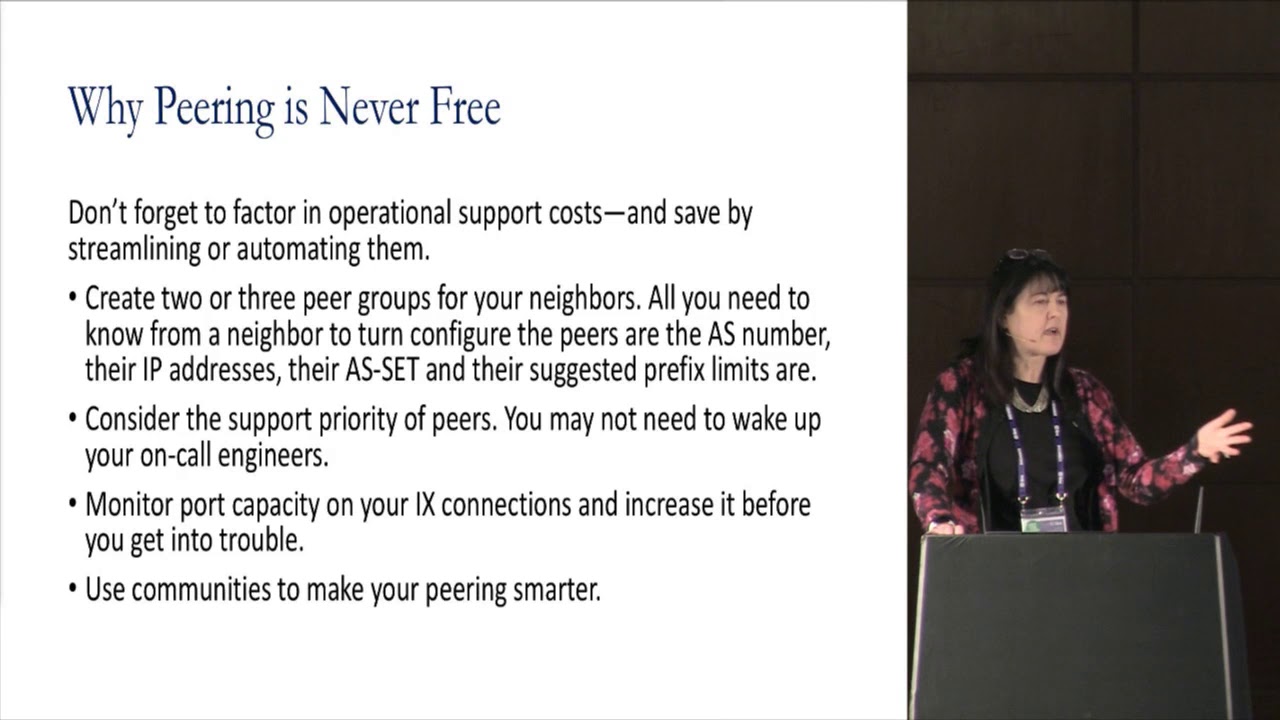 LINX104: Peering Economics (Susan Forney) - YouTube