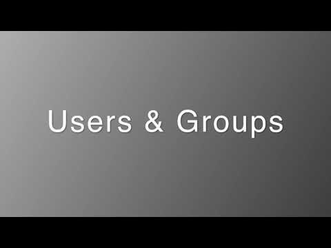 Linux -Users & Groups - 1 - Managing Users - YouTube