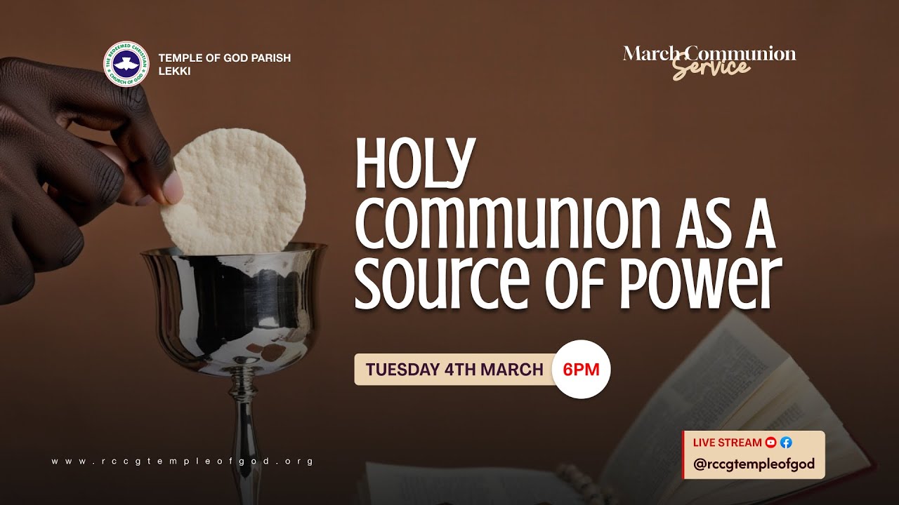 MARCH HOLY COMMUNION SERVICE || 4th March 2025 - YouTube