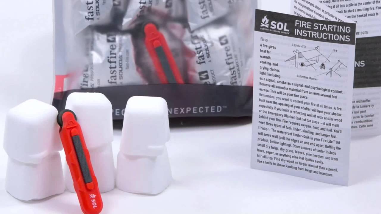 All Weather Fire Cubes - Survive Outdoors Longer - YouTube