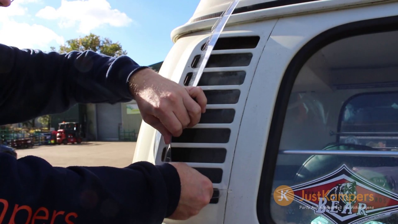 How To Fit Earz Engine Bay Air Intake VW T2 1971 to 1979 - J19101 - YouTube
