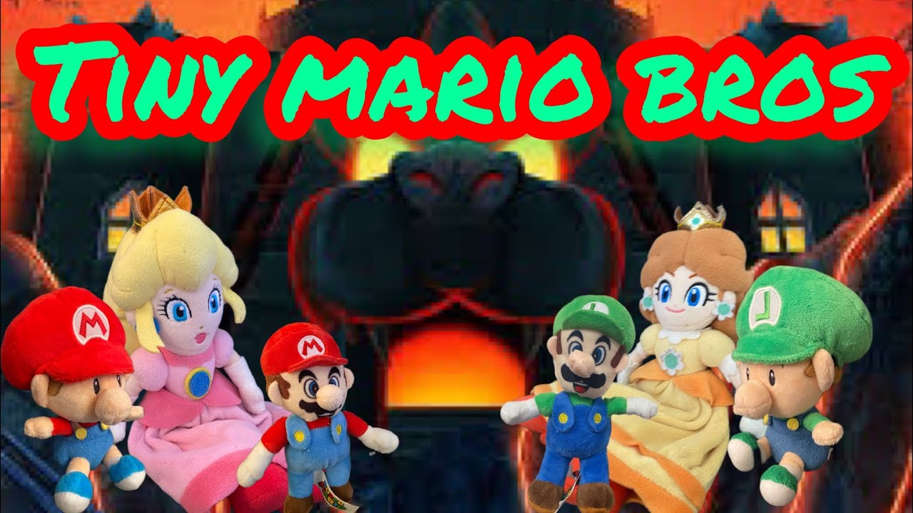 Tiny mario Bros #marioplushies #supermario - YouTube