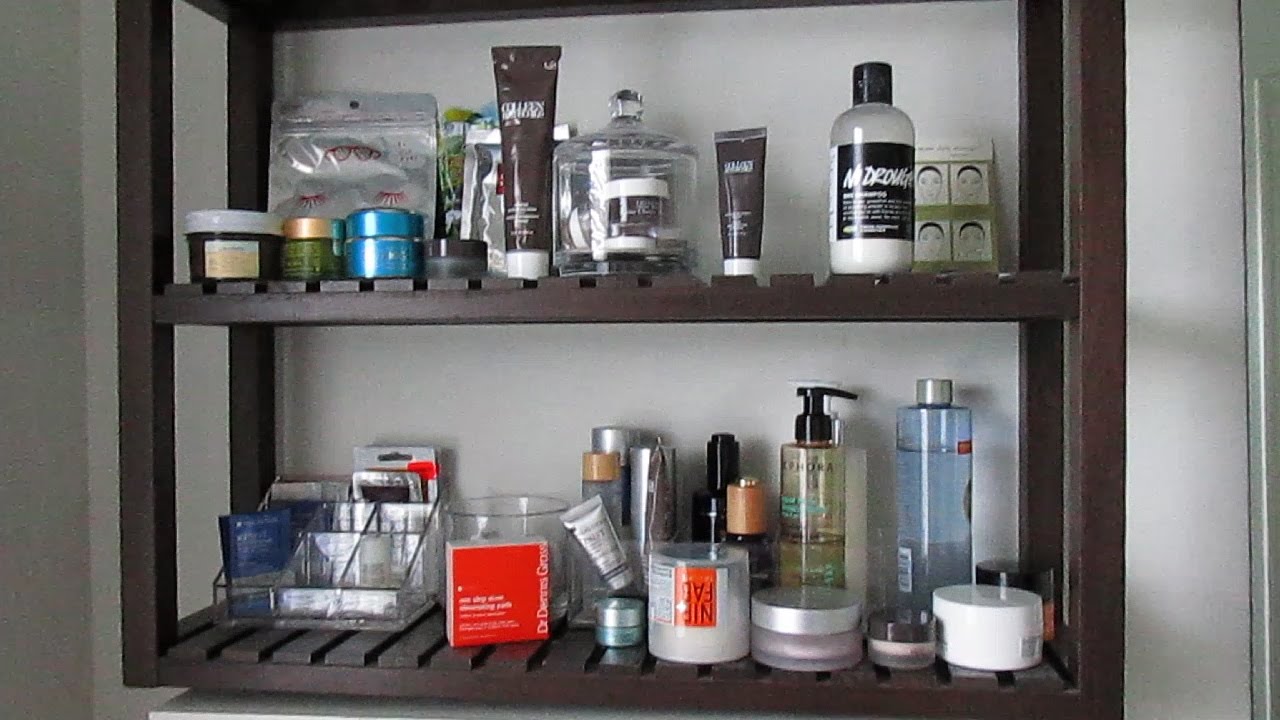 What's On My Skin Care Shelf | Spring 2016 - YouTube
