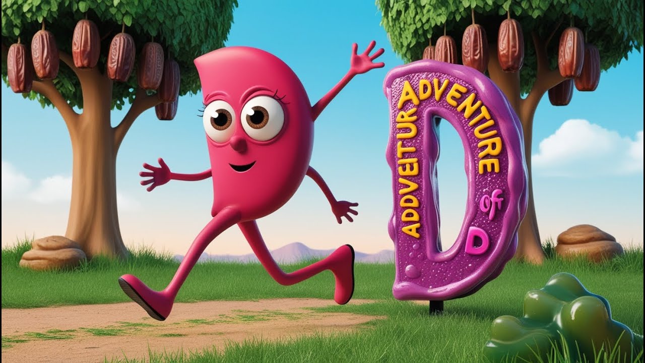 Letter D | Adventure of letter D | D for dog, D for dragon | KIDS ...