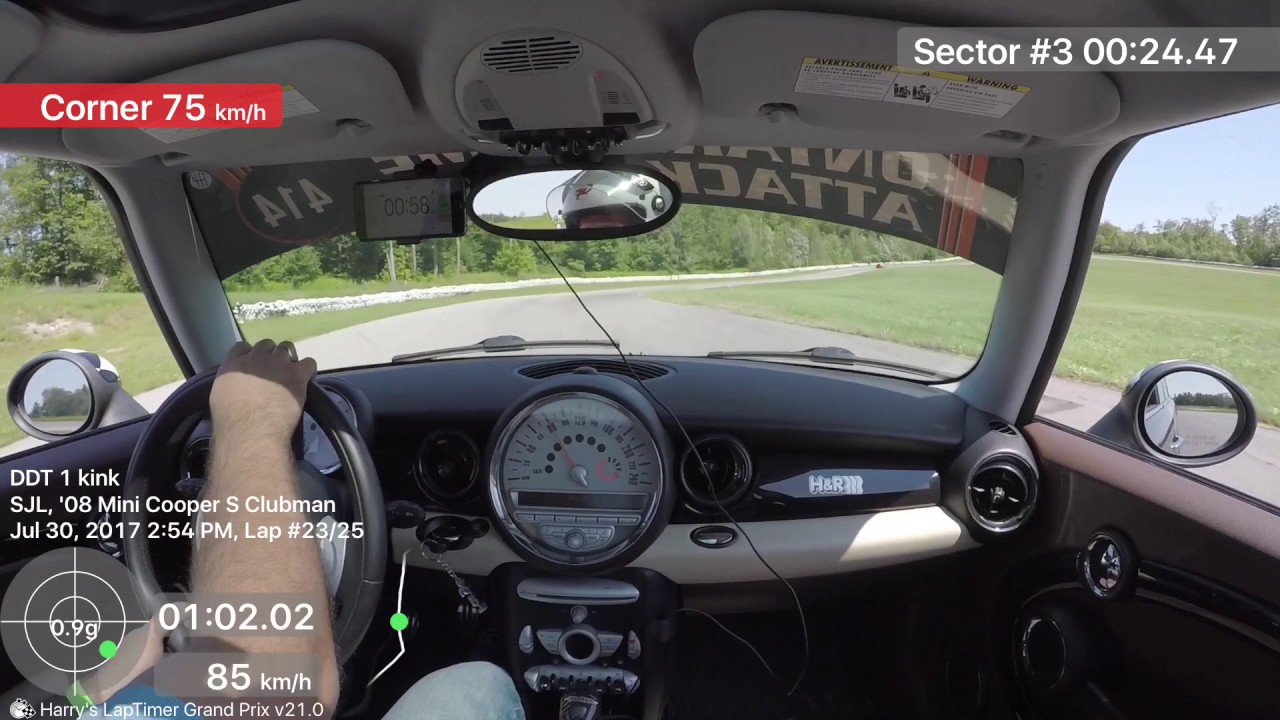 Ontario Time Attack #4 OTA at Mosport DDT w/ 1 Kink - Mini Cooper S ...