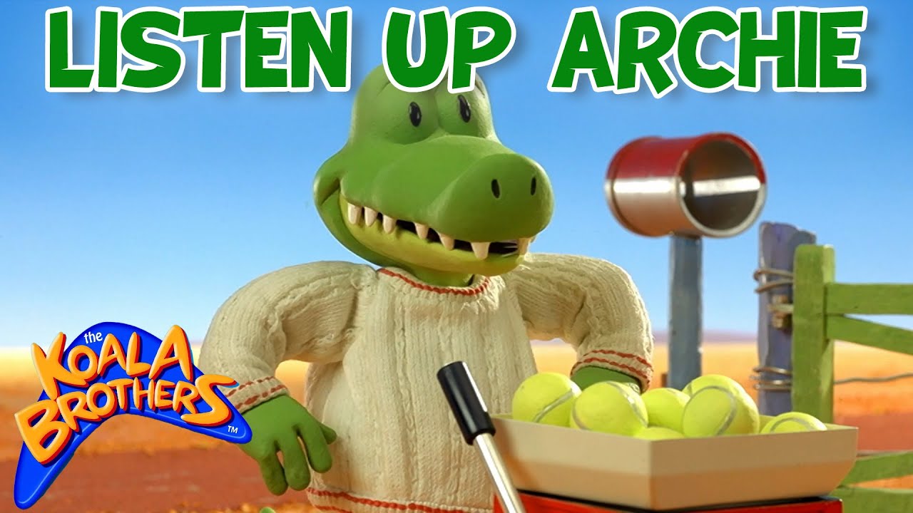 Listen Up Archie! 👂🔊🐊 | @KoalaBrothersTV | Animation for Kids - YouTube