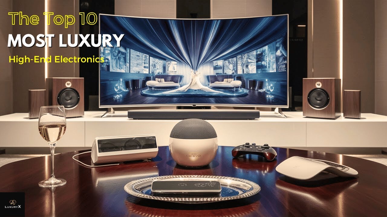 The Top Most Luxury High-End Electronics - YouTube