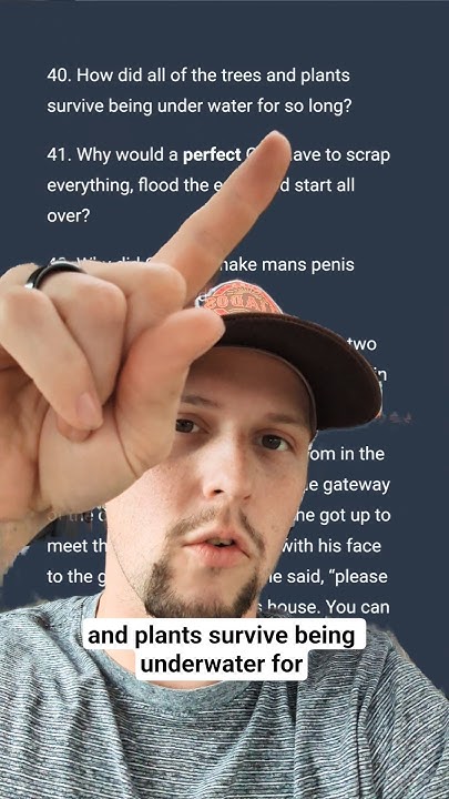 How did trees and plants survive the flood? #bible #noah #christian #apologetics - YouTube