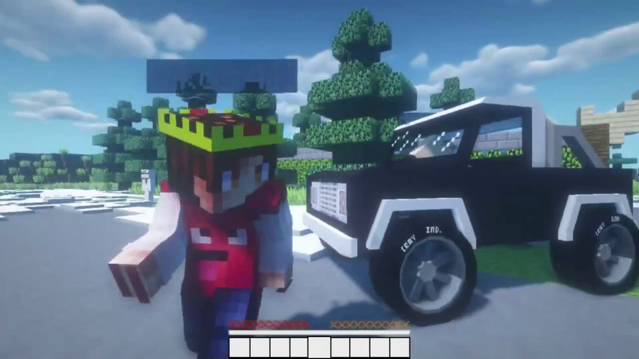 Minecraft | Cars drive - YouTube