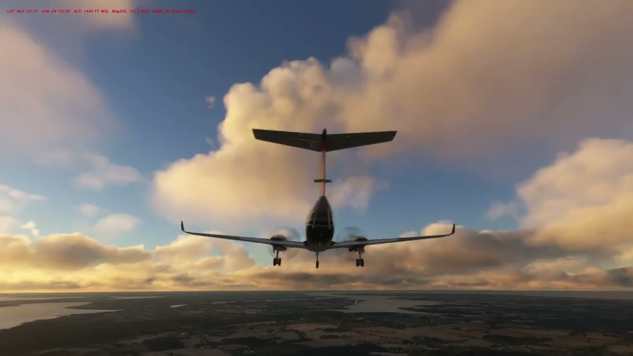 Analogue King Air. An ILS Approach... Kind of.... (MSFS) - YouTube