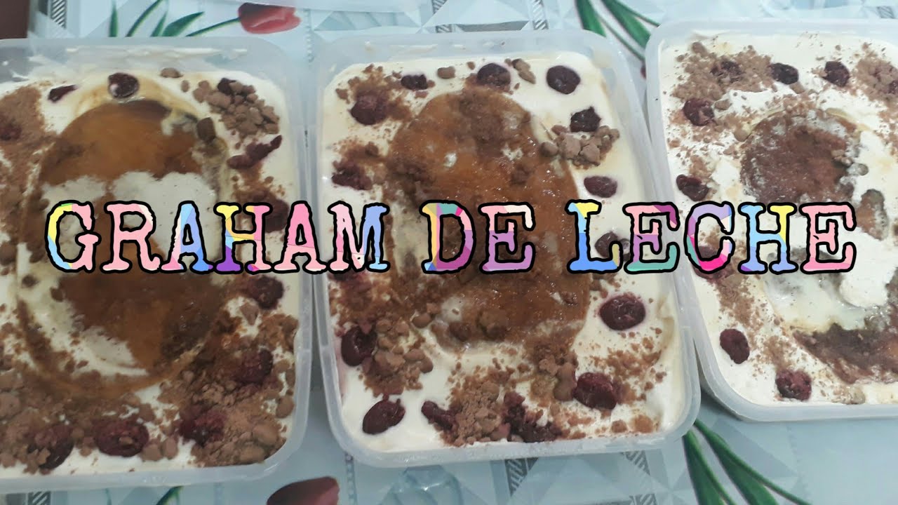 GRAHAM DE LECHE #SIMPLE STEP #RECIPE #HOMEMADE - YouTube