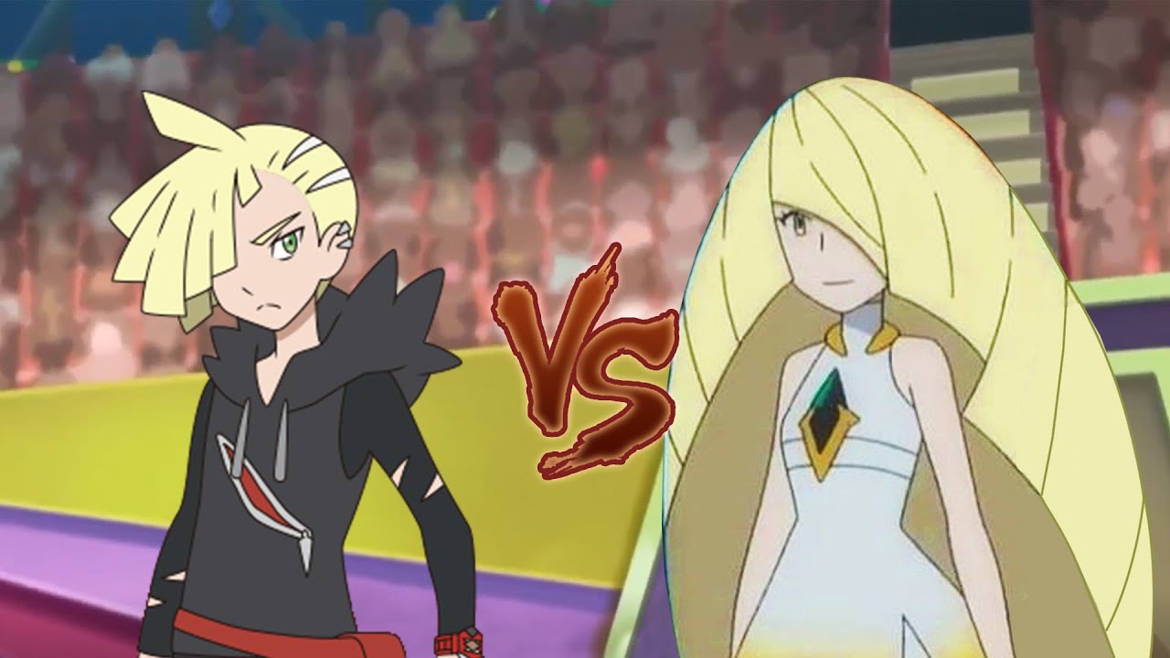 Pokemon Battle: Gladion Vs Lusamine (Pokémon Mother And Son) - YouTube