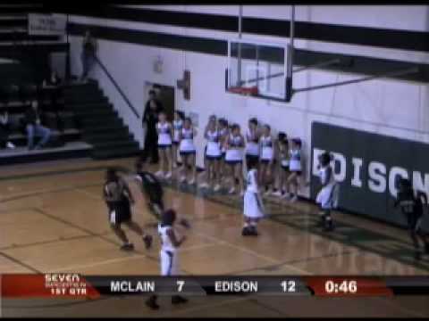 Tulsa Mclain Vs. Edison Girls High Schools Basketball Highlights - YouTube