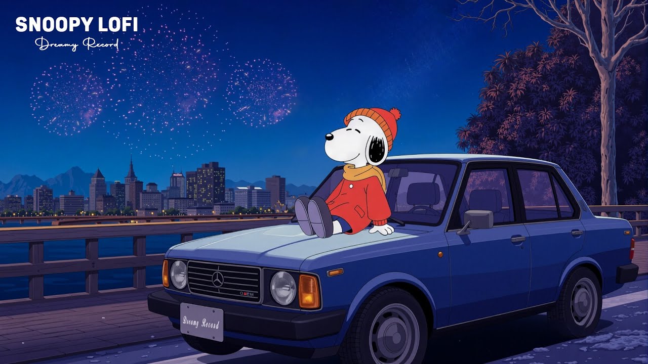 New Year Dawn 🎇 Calm your anxiety, Relaxing music [Chill Lo-fi Hiphop ...