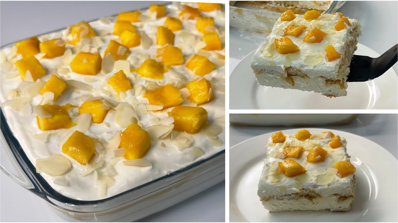 10 Minutes Mango Dessert Recipe with simple ingredients🙂 - YouTube
