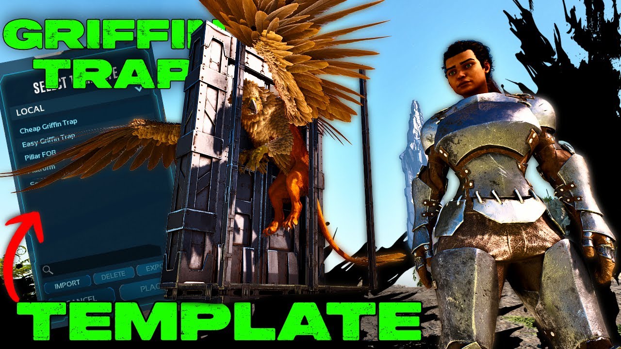 Griffin Trap TEMPLATE!! Easy and Cheap Griffin Trap - YouTube