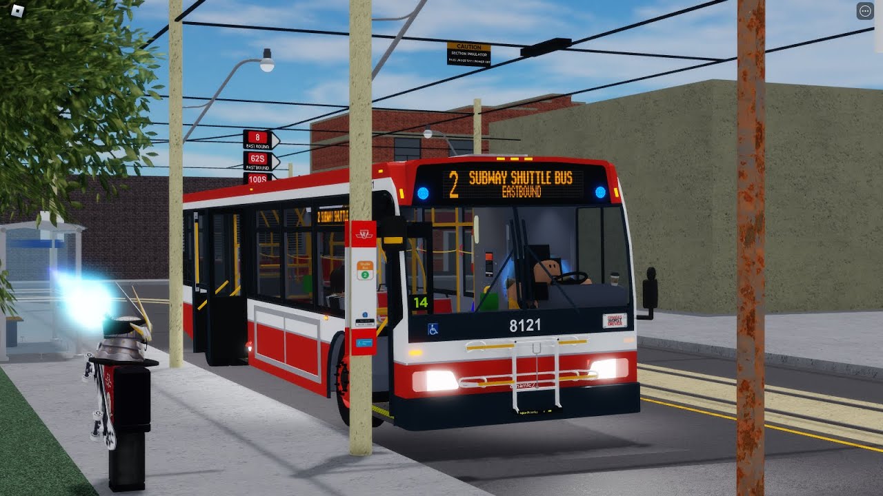 Toronto Transit Commission ROBLOX 2010 Orion VII NG Diesel 8121 | Line ...