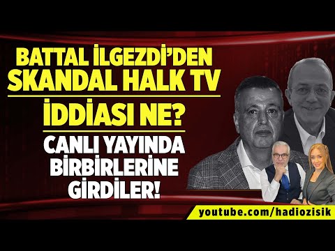 BATTAL İLGEZDİ VE ŞABAN SEVİNÇ CANLI YAYINDA BİRBİRİNE GİRDİ! PEKİ HALK TV'DE NE OLDU SKANDAL İDDİA!