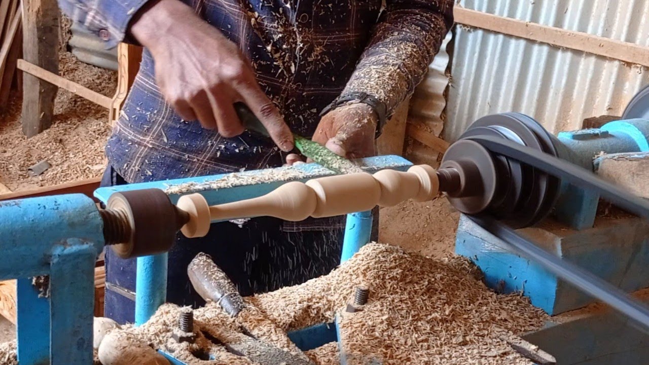Wood turning design lathe machine|wood turning project #SDIfurniture ...