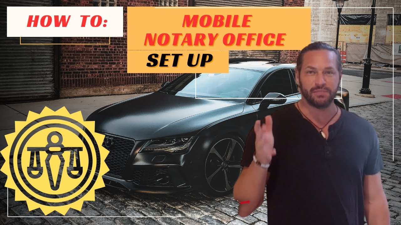 How I Set Up My Mobile Office. Notary Signing Agent Car Printer Set Up ...