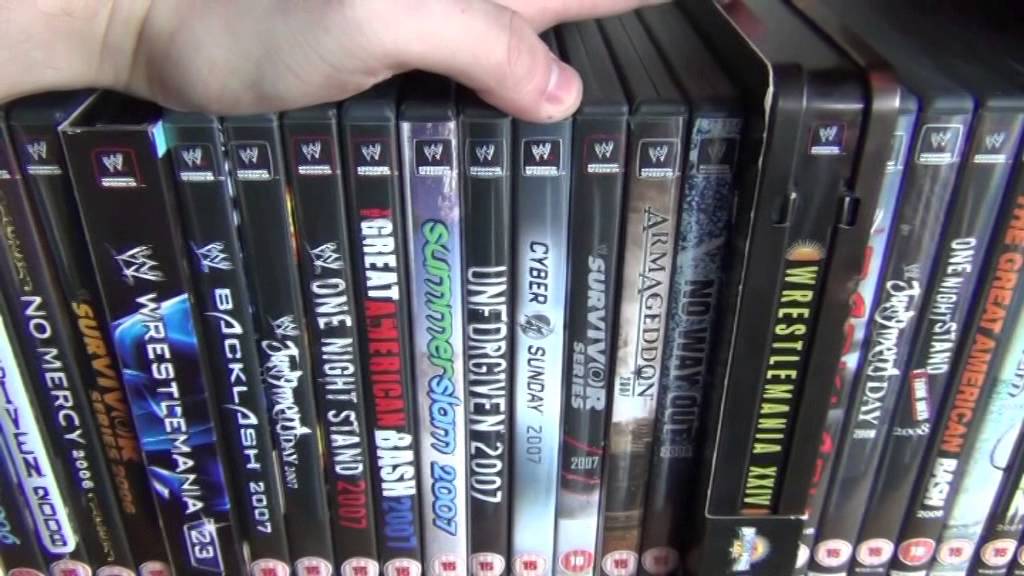 Part 3 WWE DVD collection (PPV`s) - YouTube