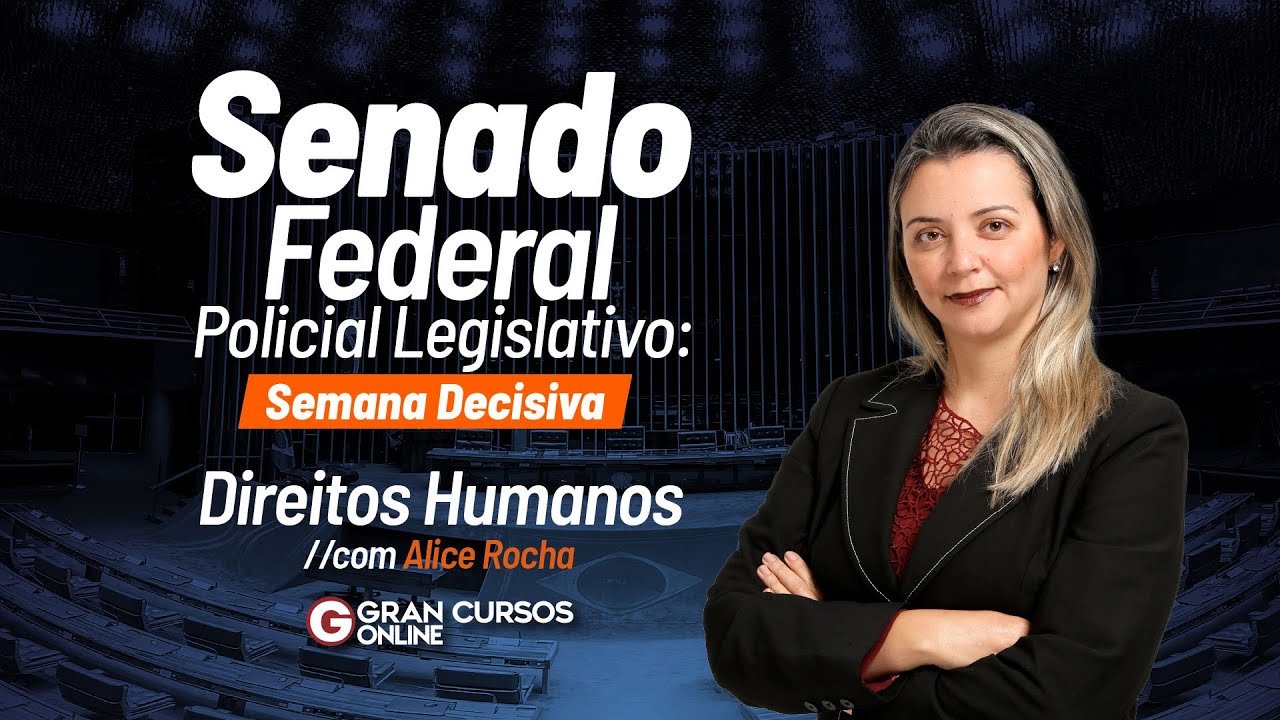 Concurso Senado Federal - Policial Legislativo - Semana Decisiva ...