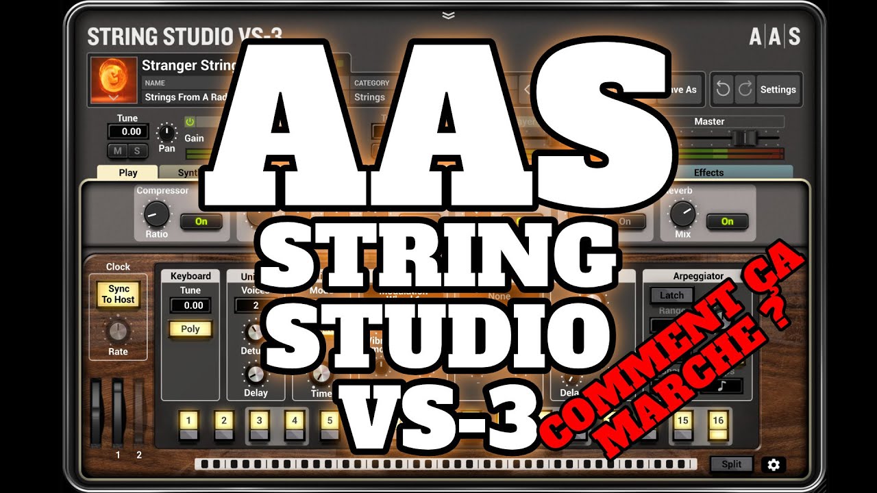 AAS: String Studio VS-3 [FR] - YouTube