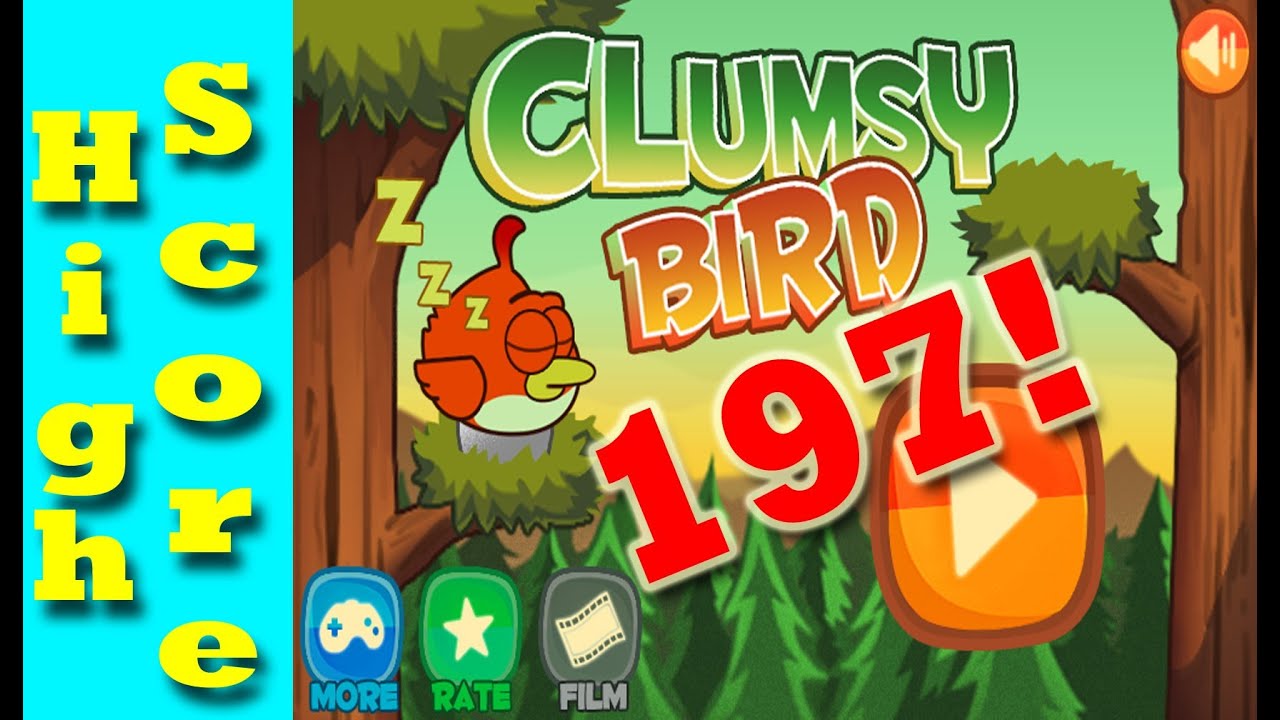 Clumsy Bird: High Score Run- 197 (Gettin Clumsy with my Clumsy Bird ...