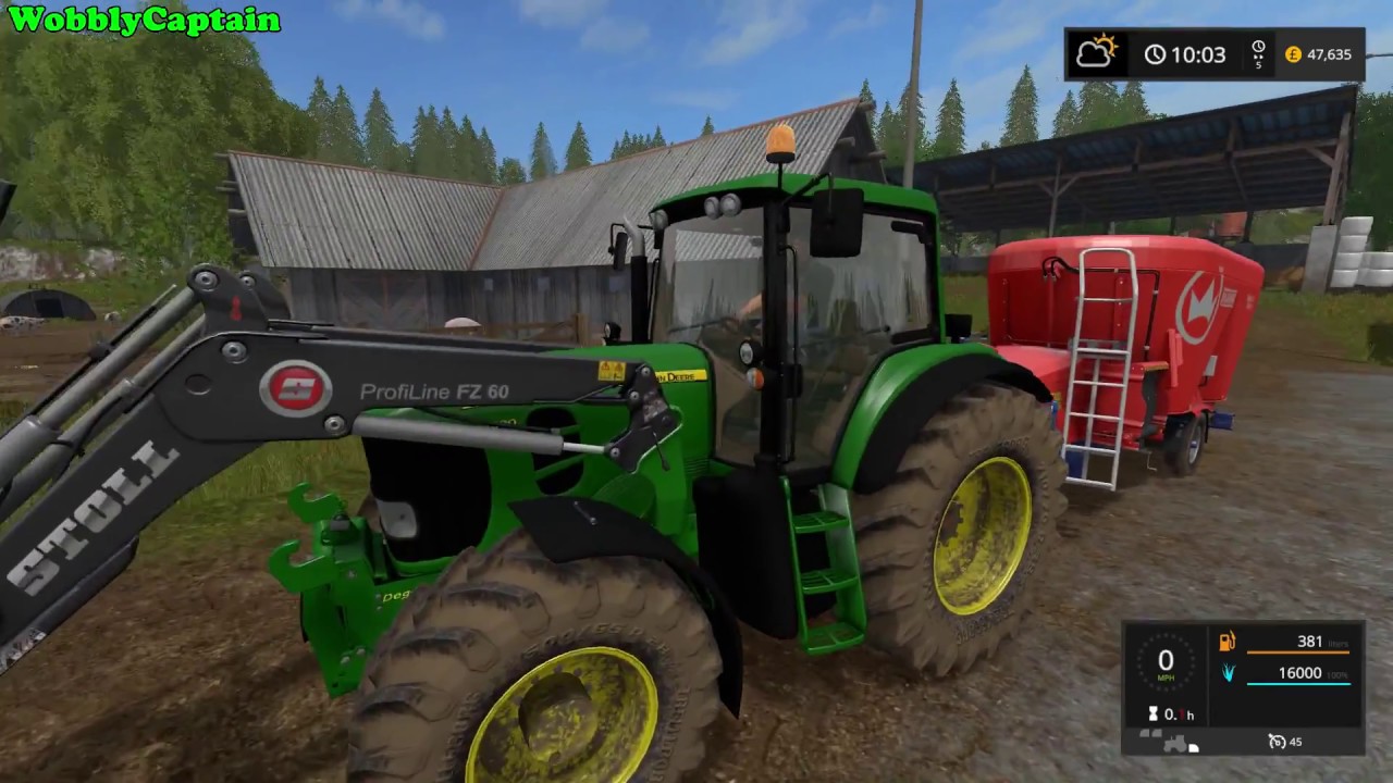 Farming Simulator 17 Powerfood (SILOKING Trailedline Duo 1814) - YouTube