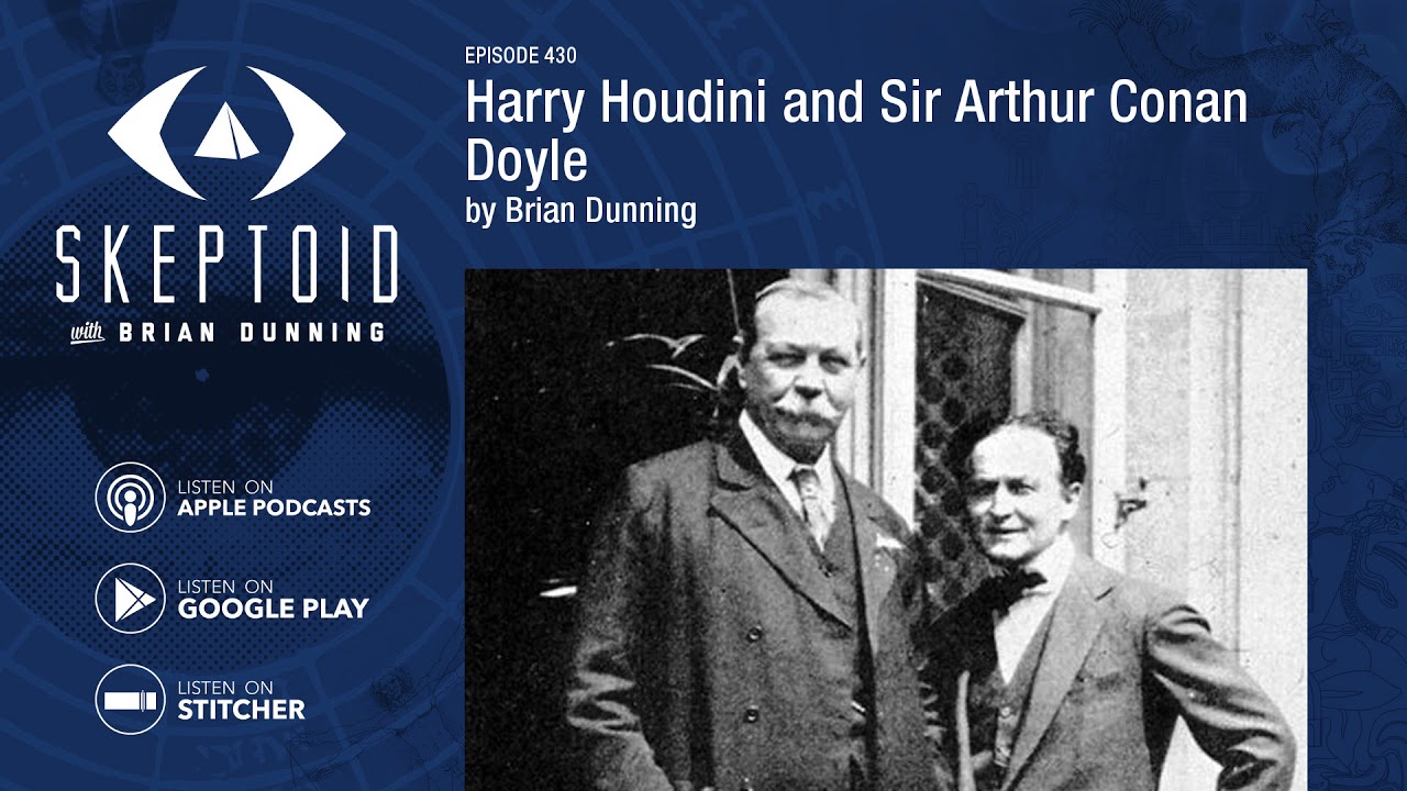 Harry Houdini and Sir Arthur Conan Doyle - YouTube