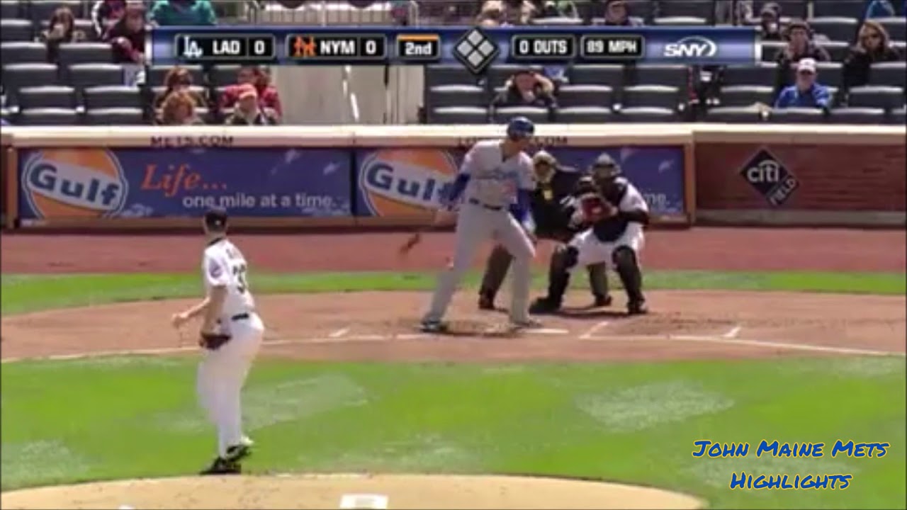 John Maine New York Mets Highlights - YouTube